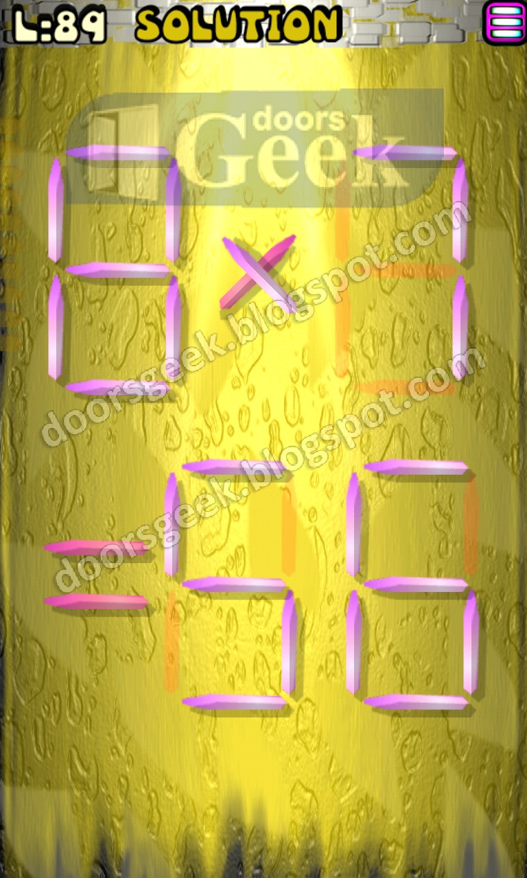 Matches Puzzle [Episode 6] Level 89 Solution ~ Doors Geek